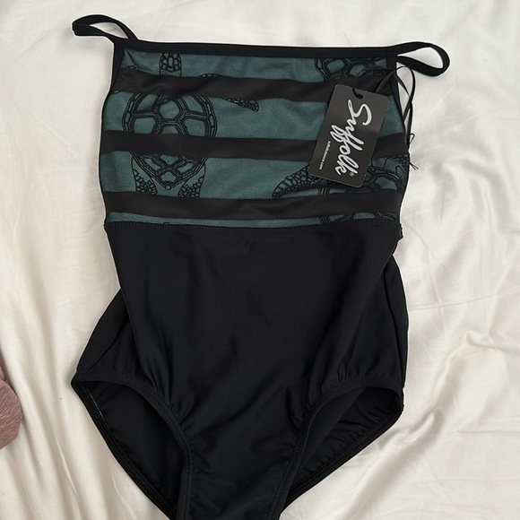 Suffolk | Tops | Nwt Suffolk Dance Camisole Leotard Turtle Mesh Dance ...